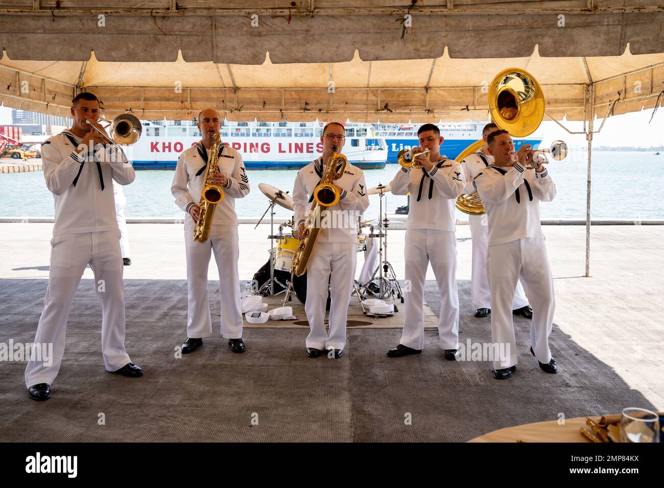 221011-N-DB724-2031 CEBU, Philippines (Oct. 11, 2022) Sailors assigned ...