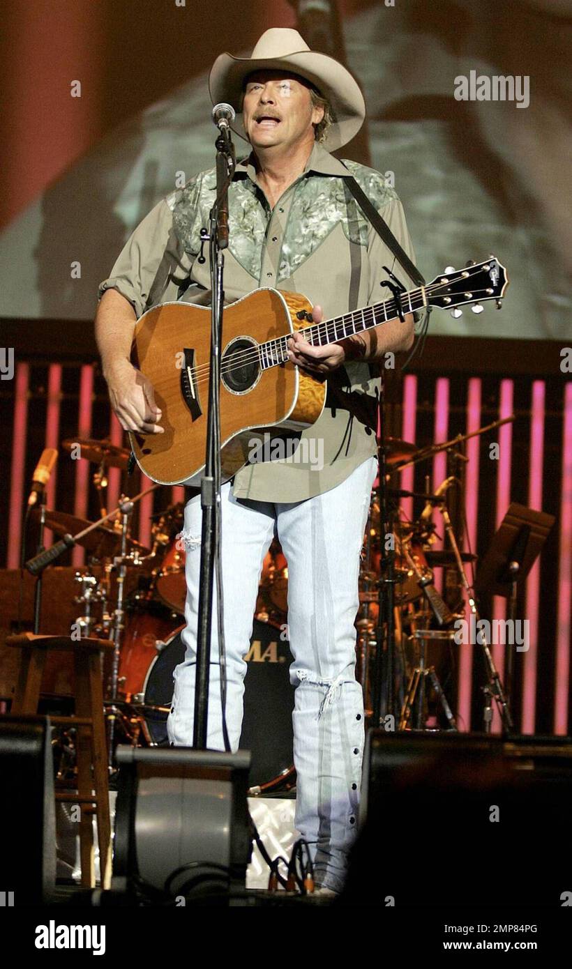 Country music superstar Alan Jackson performs live in concert at ...