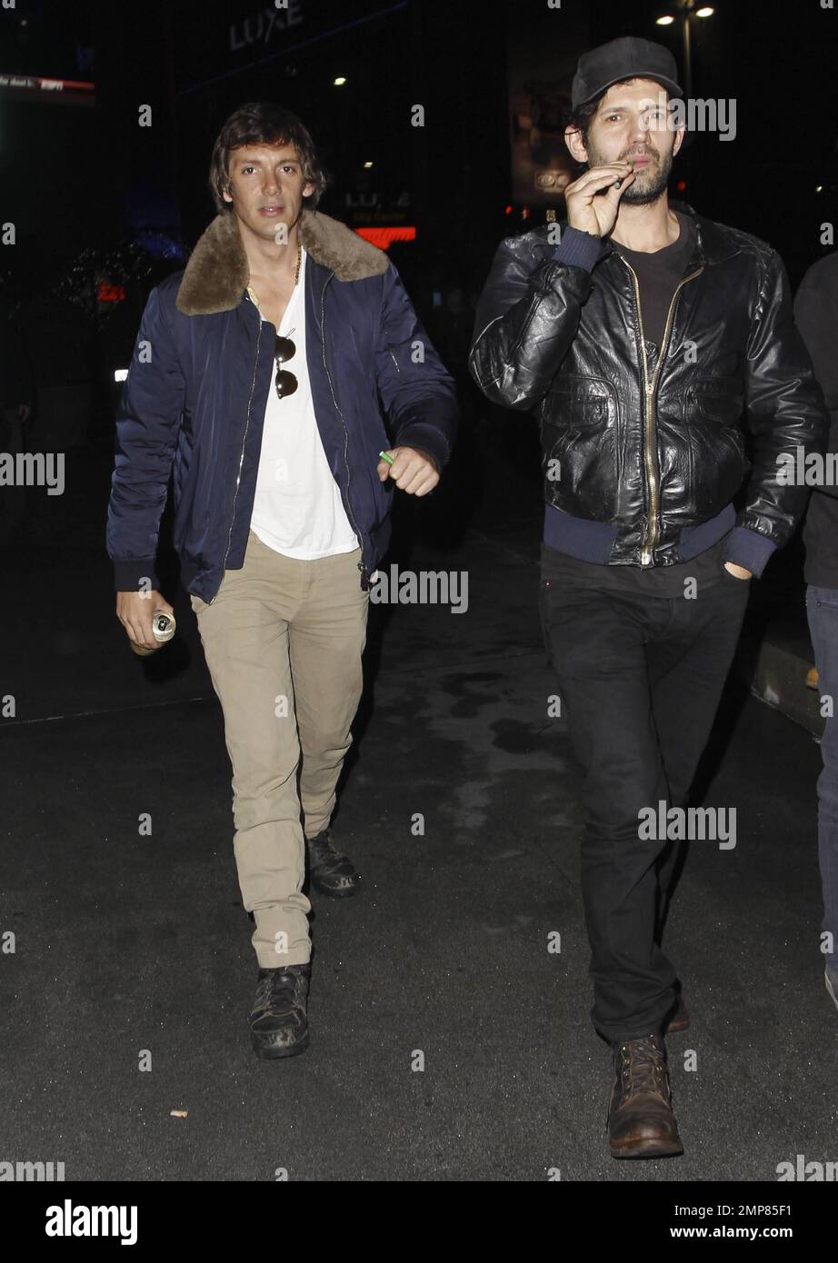 Lukas Haas arrives at the Jay-Z and Kanye West concert at the Staples ...