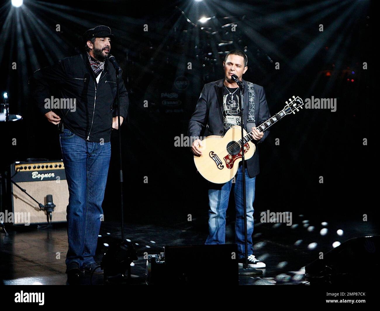 Latin pop singer Alejandro Sanz performs live at The Gibson ...