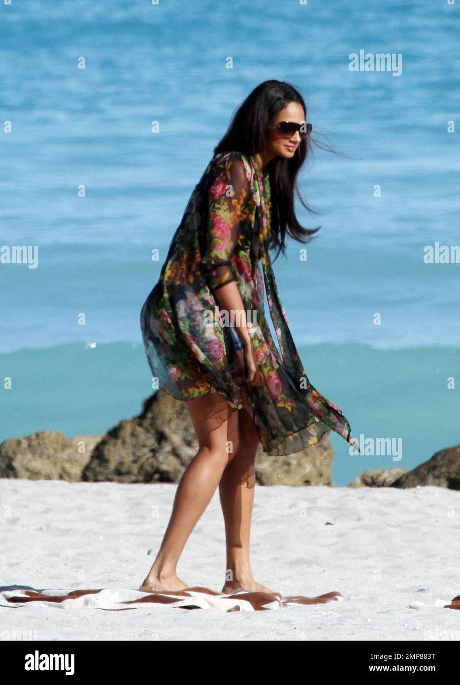 After filming a video for her new song "Every Part Of Me", British ...