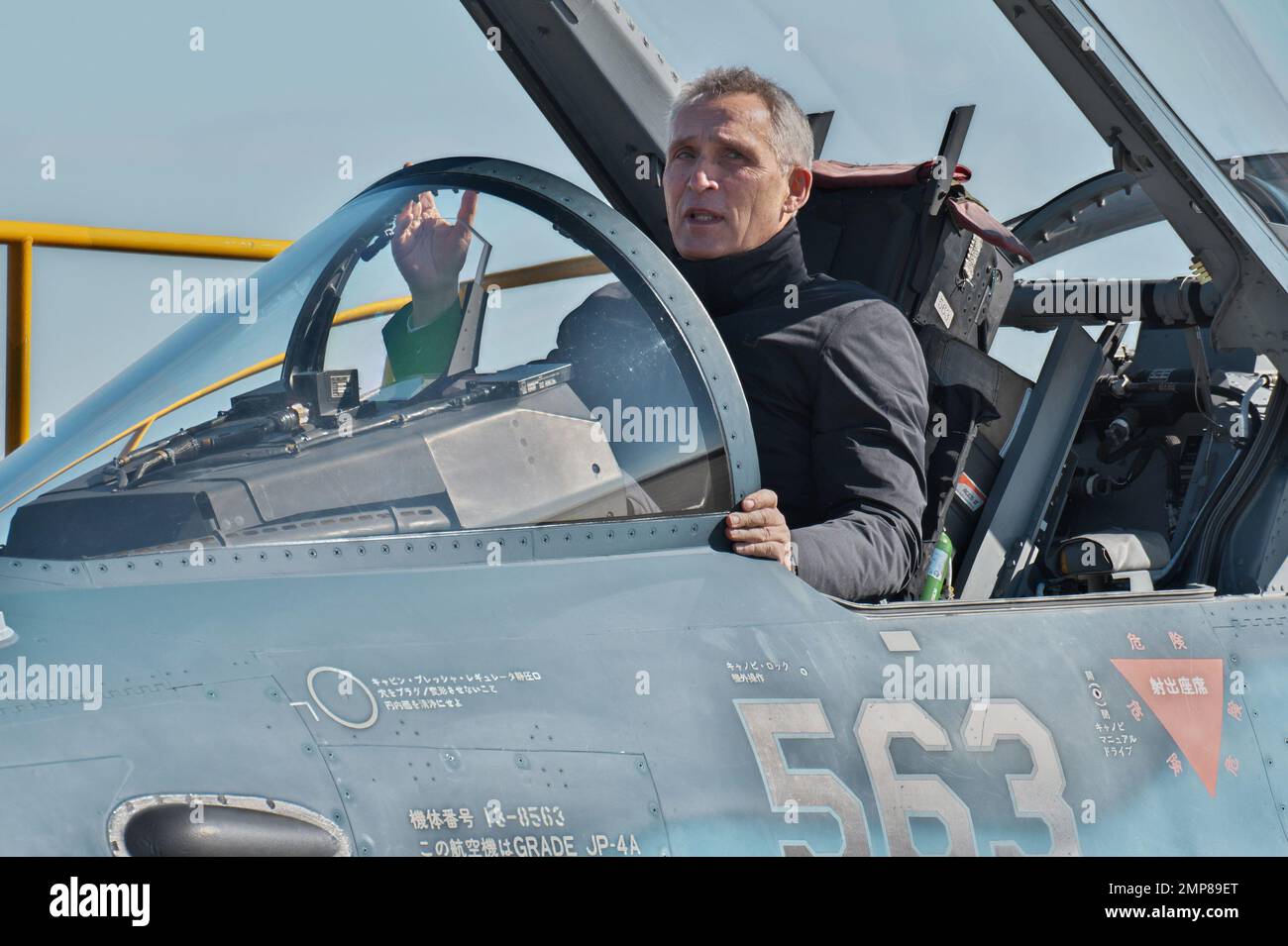 Iruma, Japan. 31st Jan, 2023. NATO Secretary General Jens Stoltenberg ...