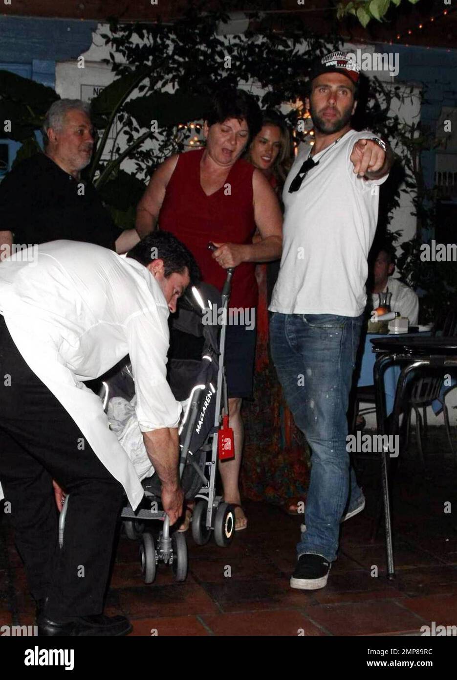 Super model Alessandra Ambrosio, fiance Jamie Mazur and their baby girl ...