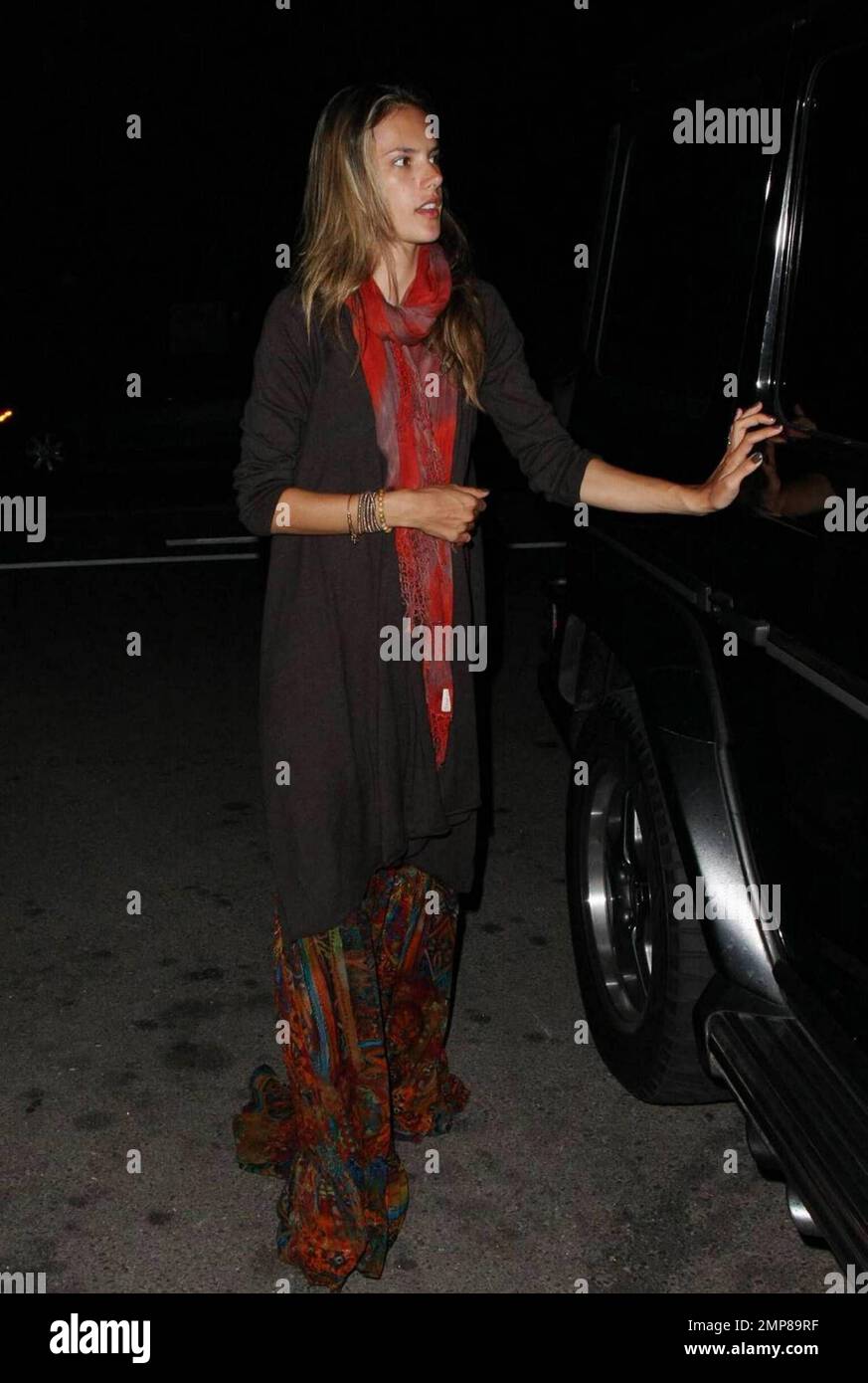 Super model Alessandra Ambrosio, fiance Jamie Mazur and their baby girl ...