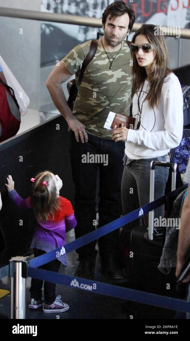 Alessandra Ambrosio And Her Husband Jamie Mazur