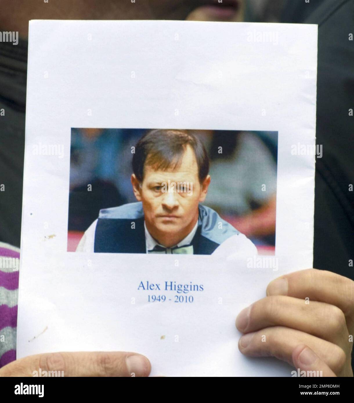 Alex higgins hi-res stock photography and images - Alamy