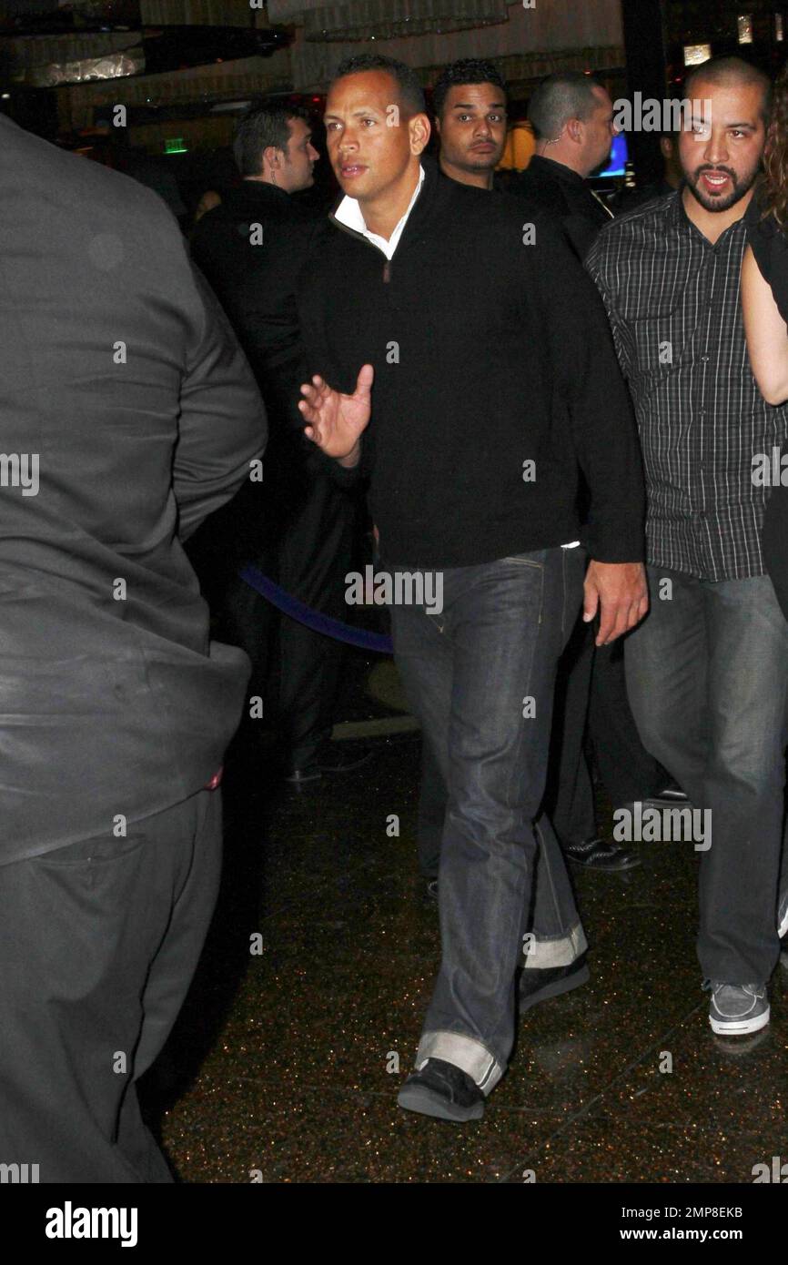 EXCLUSIVE!! Alex Rodriguez at the opening of The Cosmopolitan Hotel ...