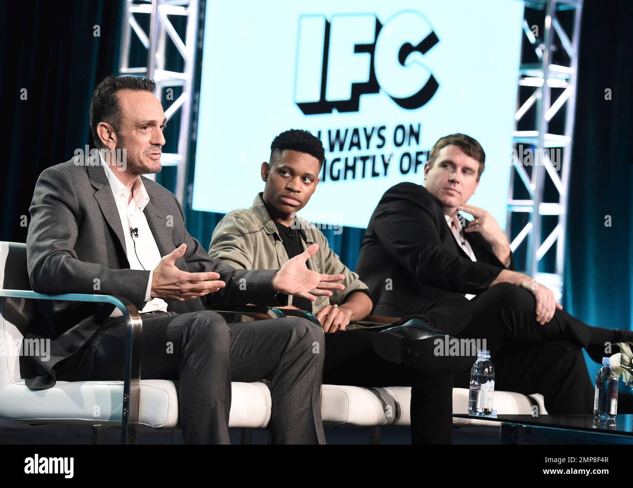 IMAGE DISTRIBUTED FOR IFC - Hank Azaria, from left, Tyrel Jackson ...