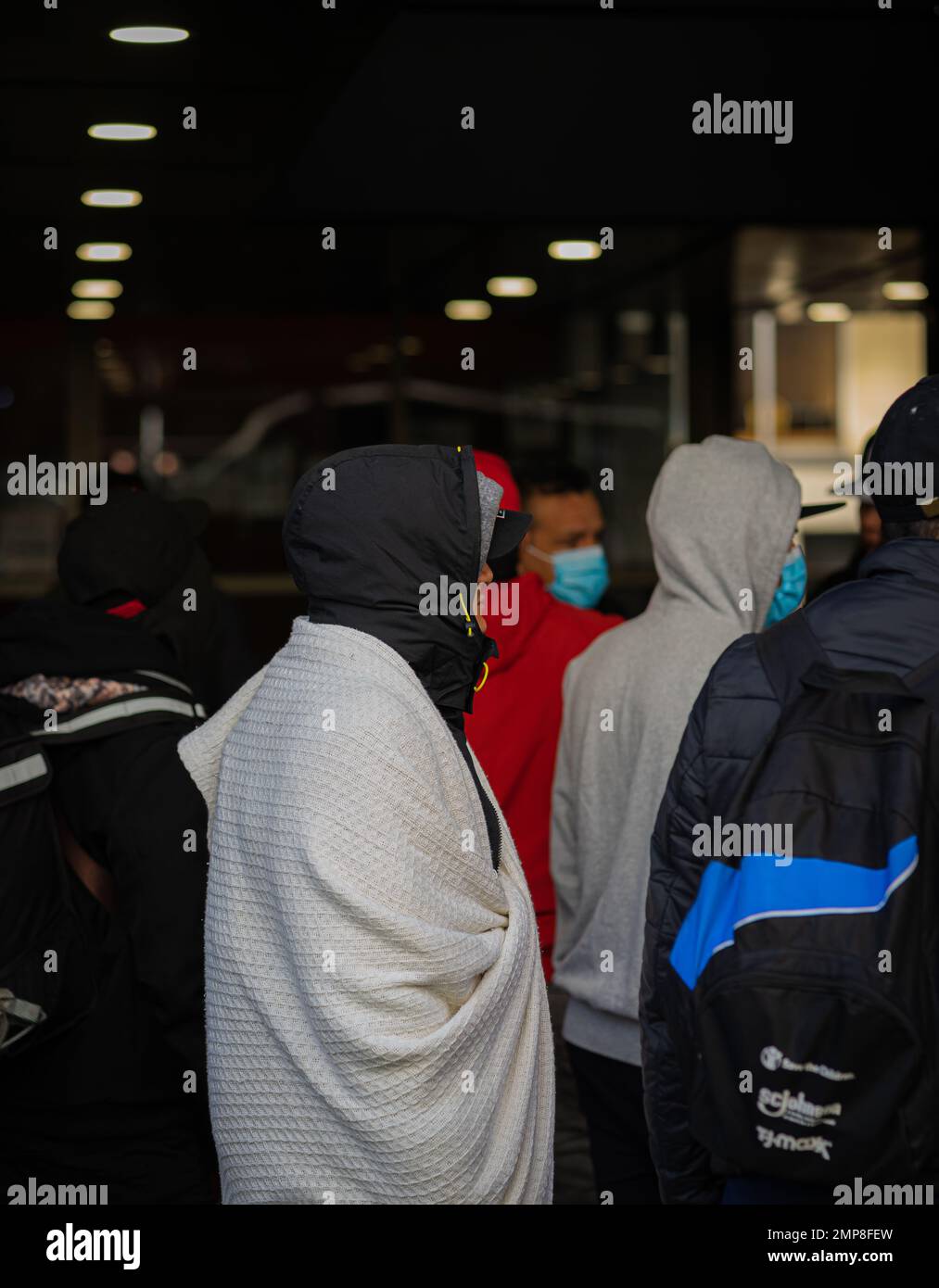 January 30, 2023, New York City, New York, United States: Many migrants ...