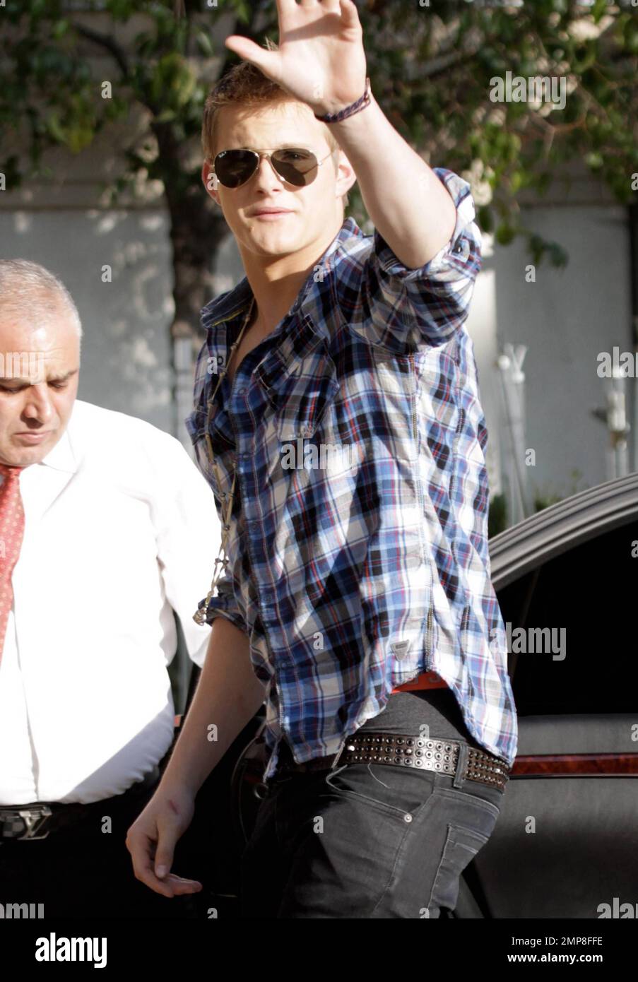 Alexander Ludwig, star of the highly anticipated film "The Hunger Games ...