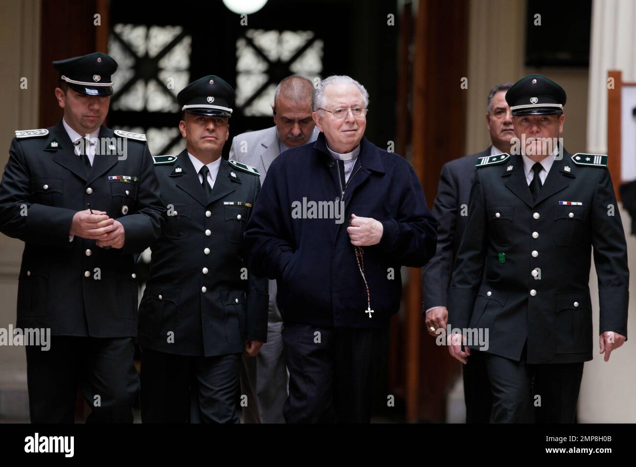 FILE - In this Nov. 11, 2015 file photo, Fernando Karadima, Chile's ...