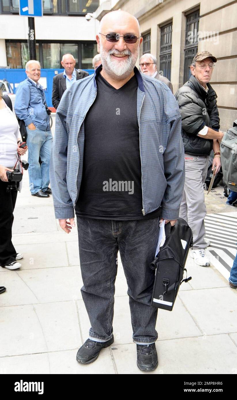Comedian-turned-writer Alexie Sayle poses outside the BBC where he made ...