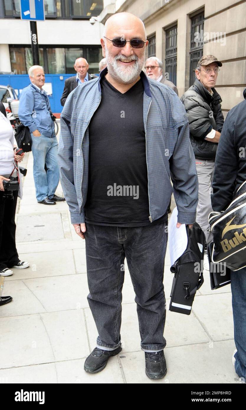 Comedian-turned-writer Alexie Sayle poses outside the BBC where he made ...