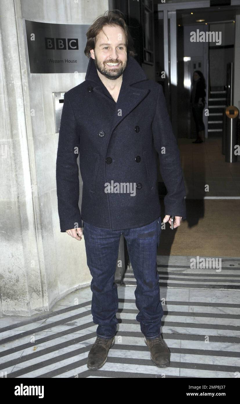 UK tenor Alfie Boe (aka Alfred Boe) poses for photos at BBC Radio 2. An opera singer, Boe is ...