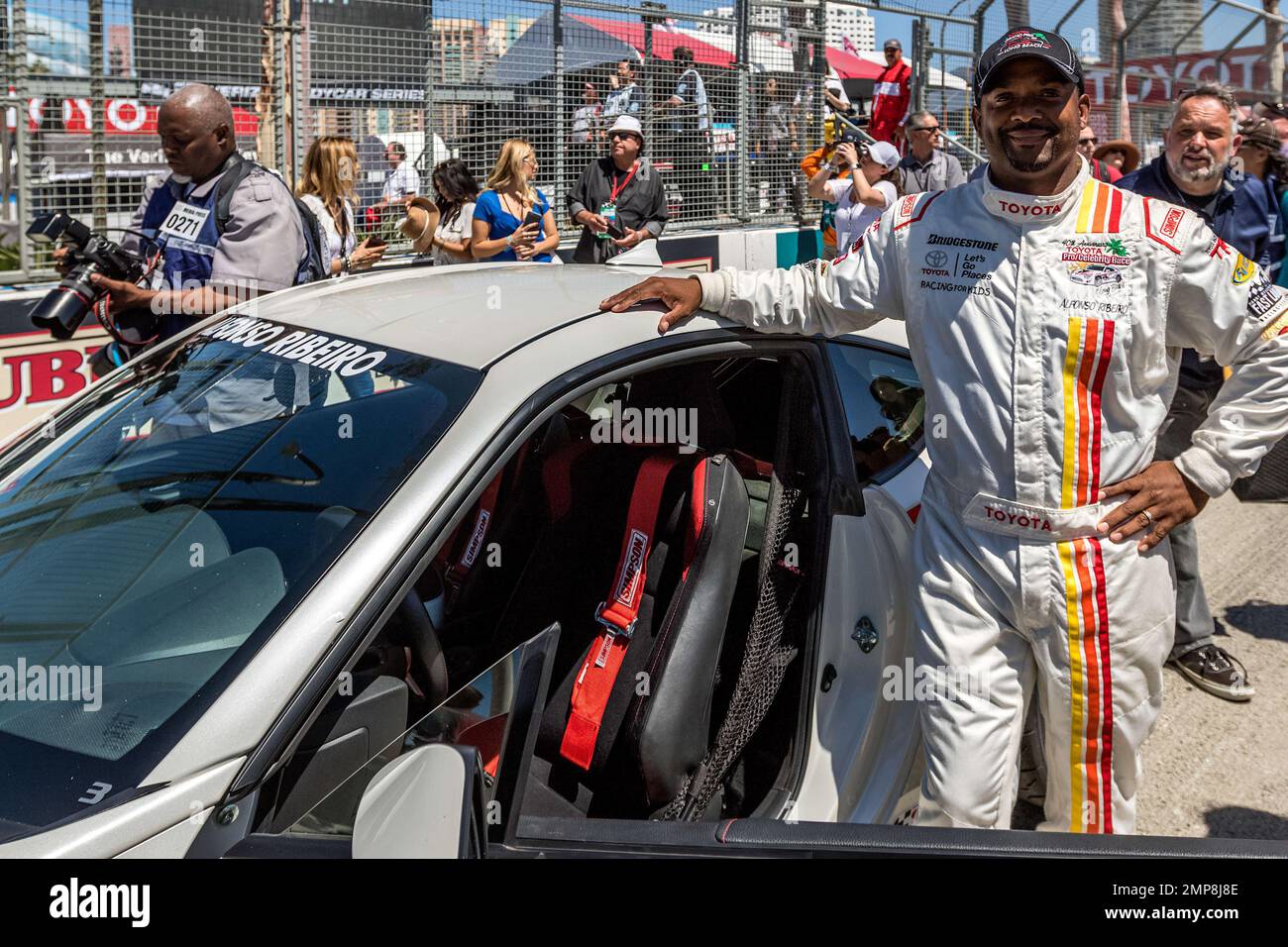 Alfonso Ribeiro won the 2016 Toyota Pro/Celebrity Race, triumphing over ...