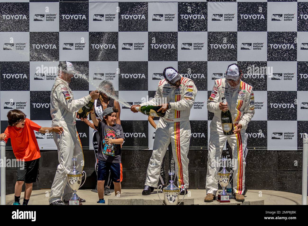 Alfonso Ribeiro won the 2016 Toyota Pro/Celebrity Race, triumphing over ...