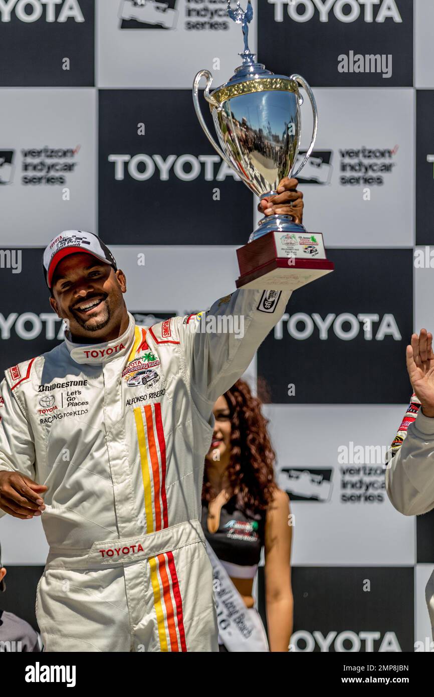 Alfonso Ribeiro won the 2016 Toyota Pro/Celebrity Race, triumphing over ...