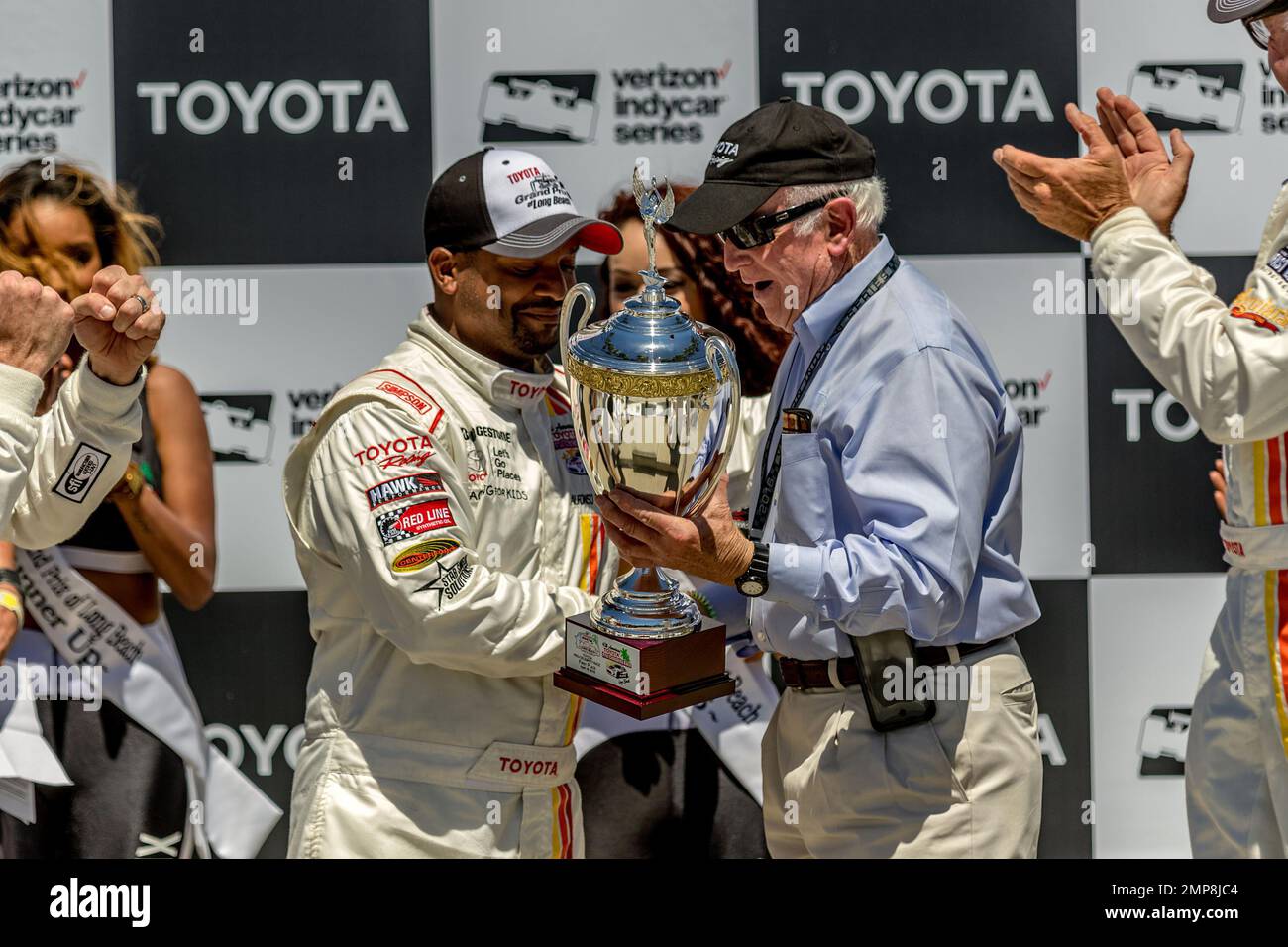 Alfonso Ribeiro won the 2016 Toyota Pro/Celebrity Race, triumphing over ...