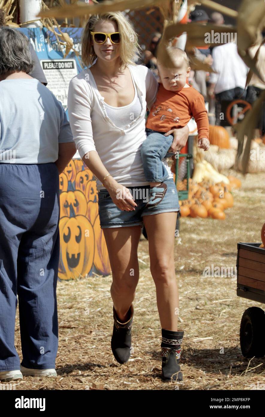 Actress Ali Larter, husband Hayes MacArthur and son Theodore Hayes get ...