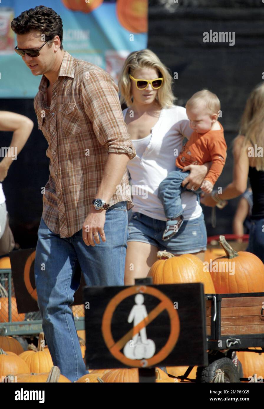 Actress Ali Larter, husband Hayes MacArthur and son Theodore Hayes get ...