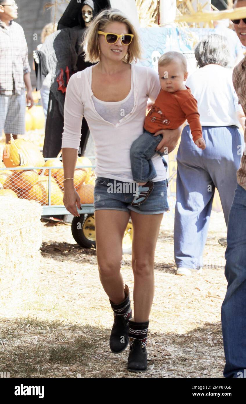 Actress Ali Larter, husband Hayes MacArthur and son Theodore Hayes get ...
