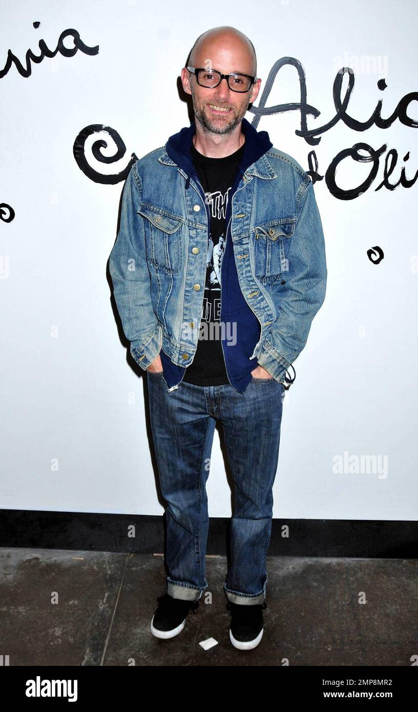 Moby at the Alice and Olivia fashion show during Mercedes Benz Fashion ...