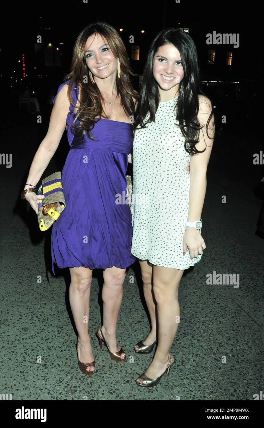 Beth Shak and guest at the alice + olivia shop opening at Saks Fifth ...