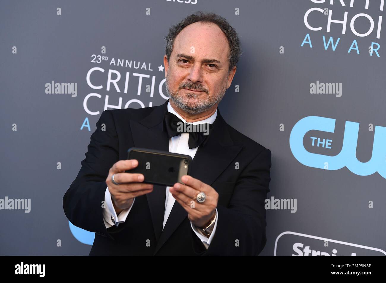 Kevin Pollak arrives at the 23rd annual Critics' Choice Awards at the ...
