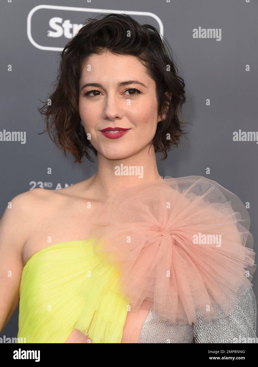 Mary Elizabeth Winstead arrives at the 23rd annual Critics' Choice ...