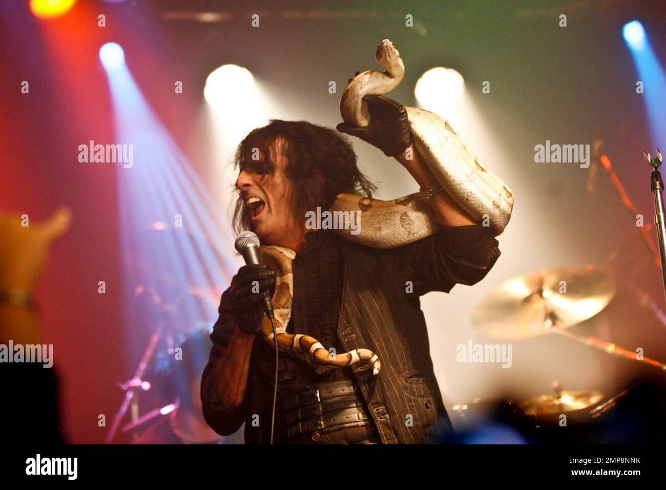 Rock singer Alice Cooper performs live on his 'No More Mr. Nice Guy ...