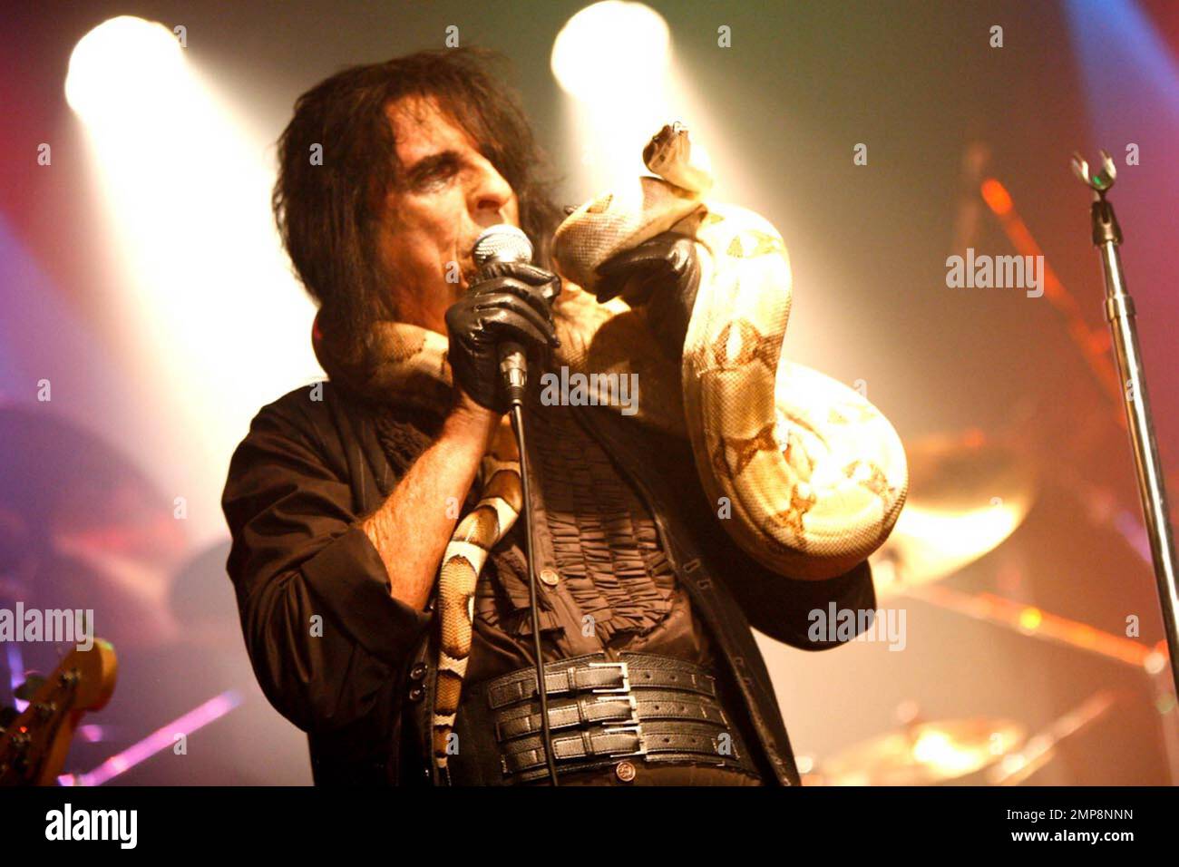 Rock singer Alice Cooper performs live on his 'No More Mr. Nice Guy ...