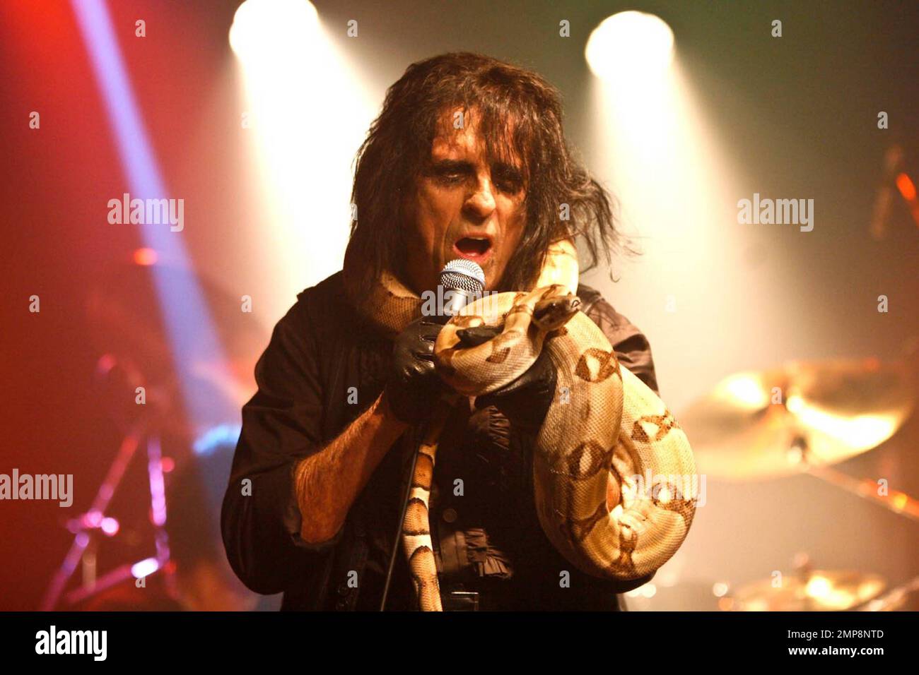 Rock singer Alice Cooper performs live on his 'No More Mr. Nice Guy ...