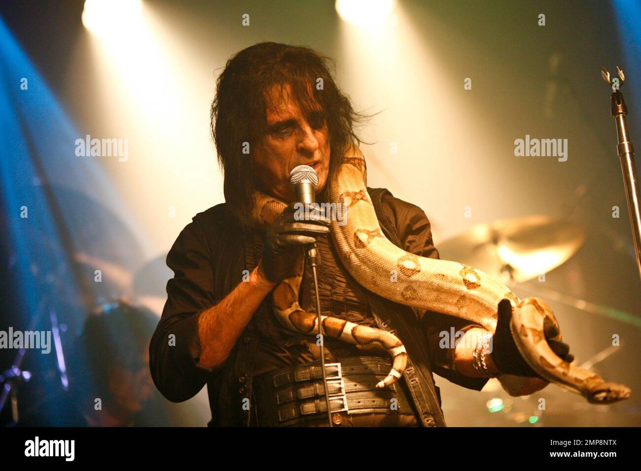 Rock singer Alice Cooper performs live on his 'No More Mr. Nice Guy ...