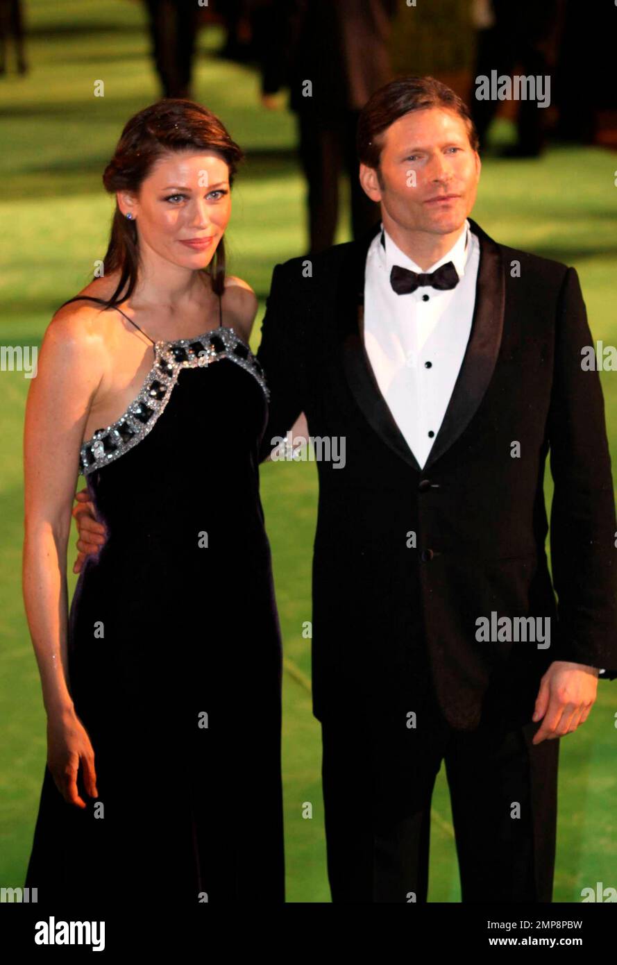 Crispin Glover and guest arrive at the Royal World Premiere of "Alice ...