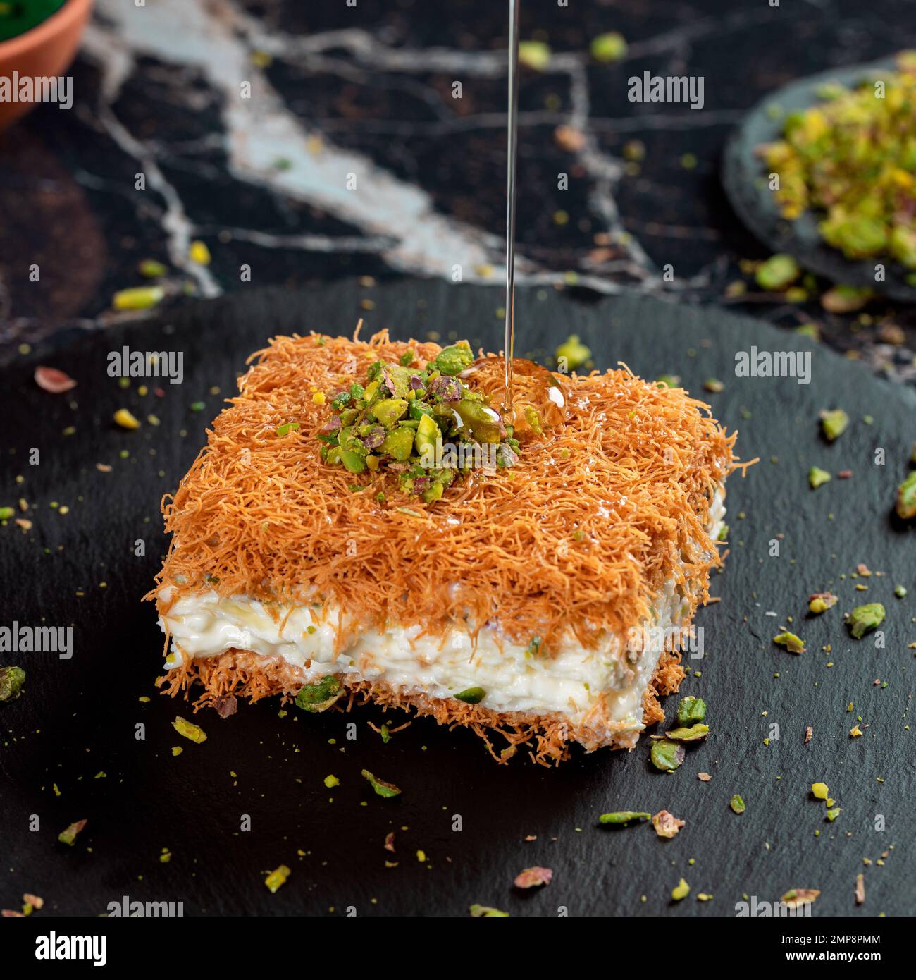 Arabian Turkish sweets baklava desserts Stock Photo - Alamy