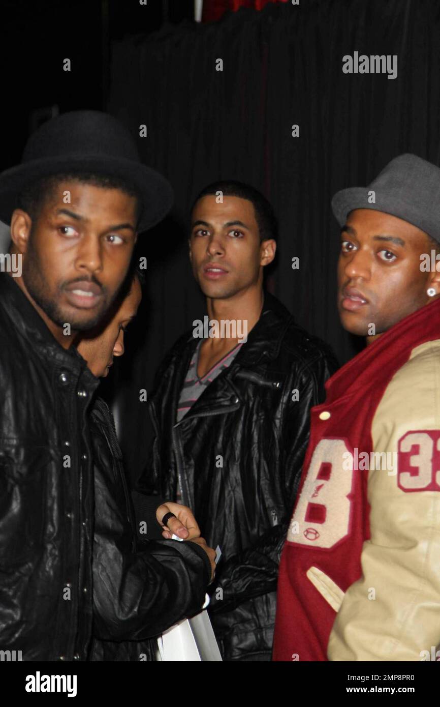 JLS at the launch party for Alicia Keys' new album "The Element of ...