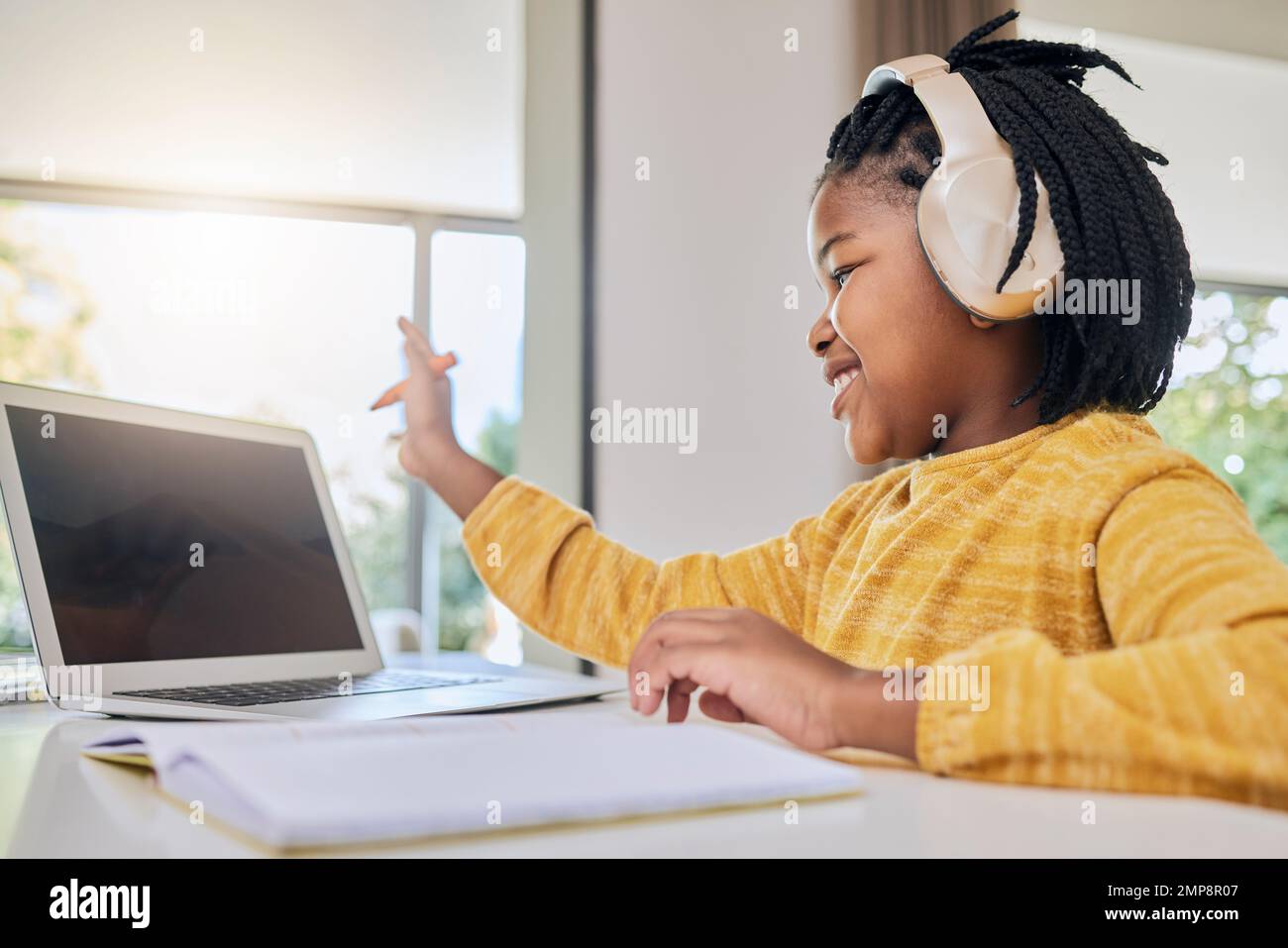 Happy Student Computer
