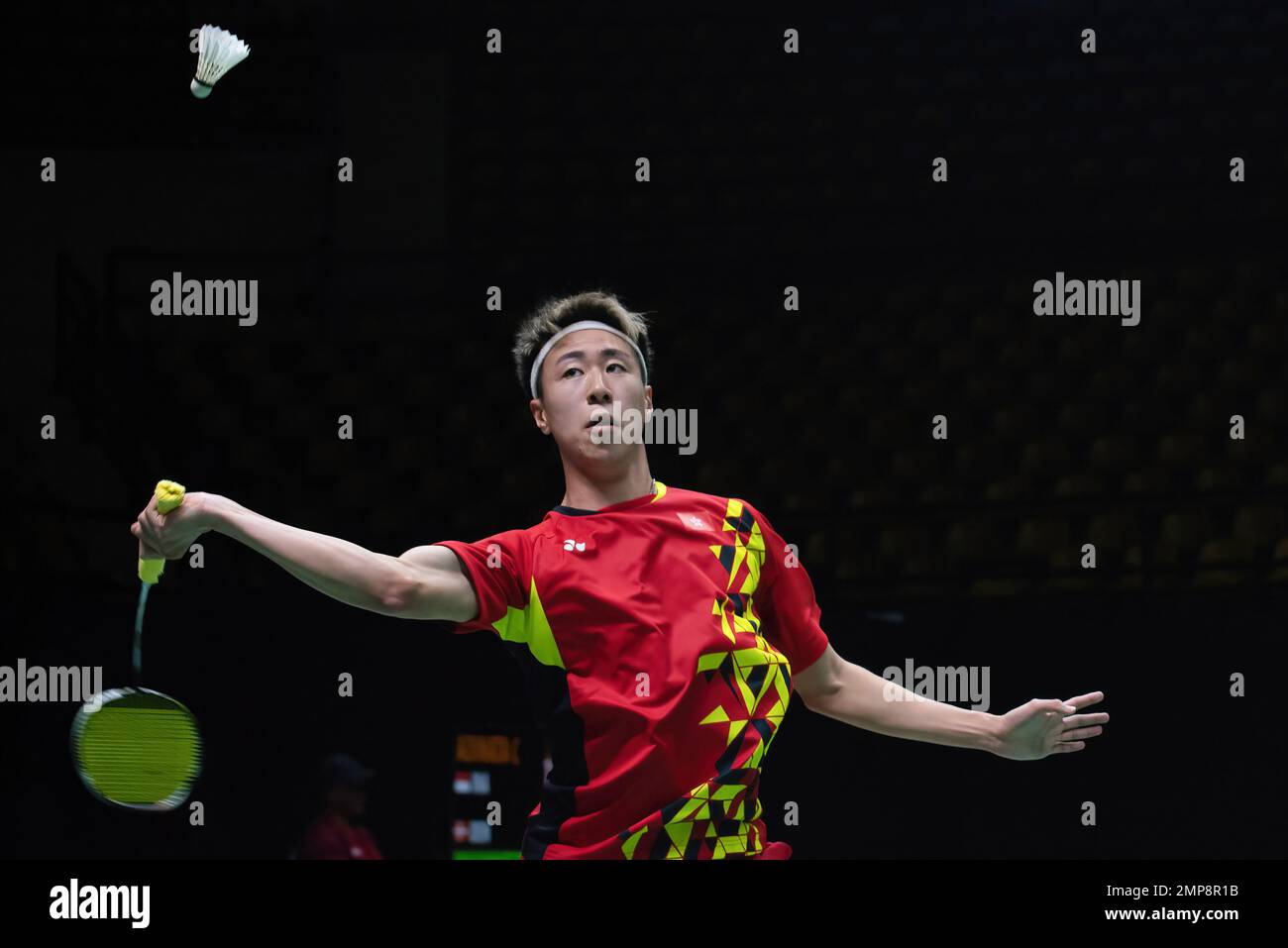 Bangkok, Thailand. 31st Jan, 2023. Chan Yin Chak of Hong Kong plays ...