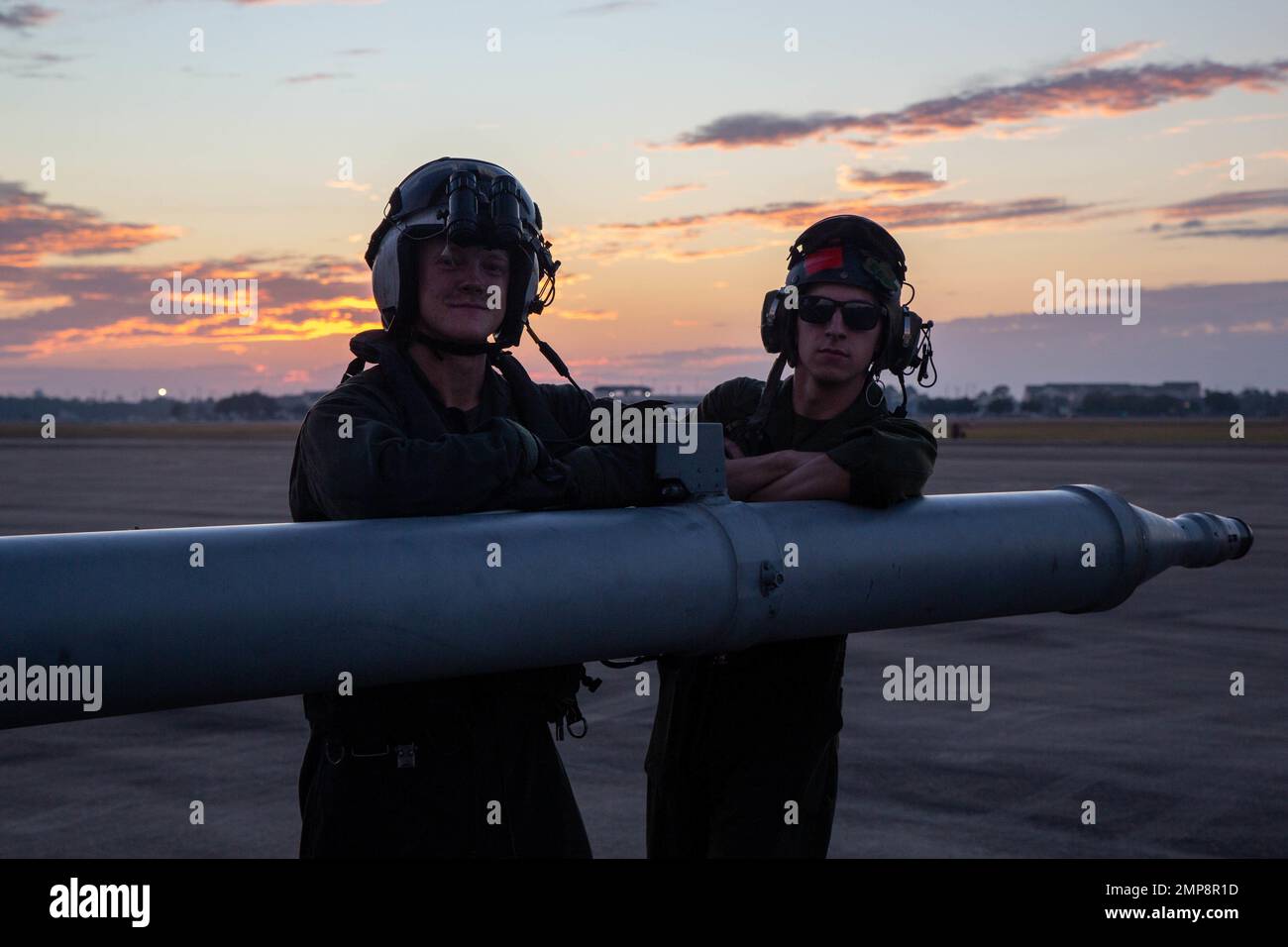 U.S. Marine Corps Lance Cpl. Jacob Carr (left) and Sgt. Christopher ...