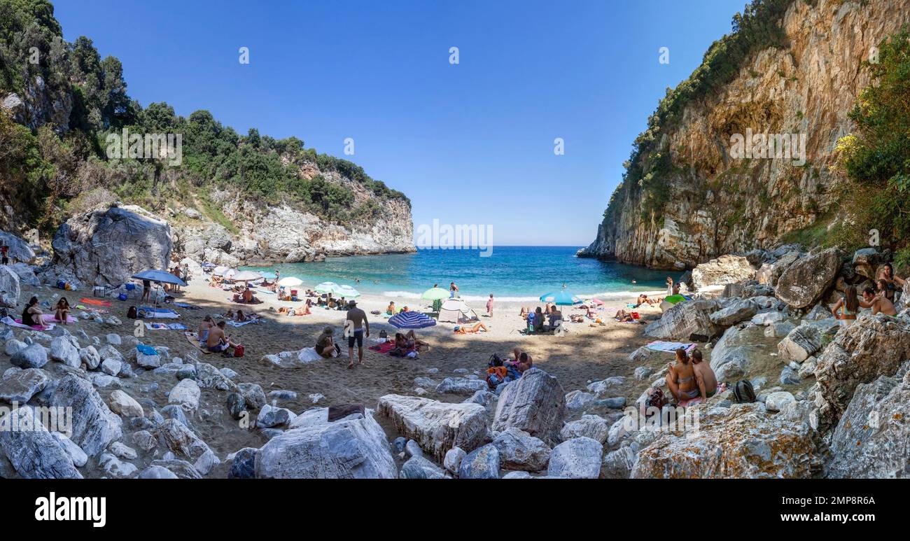 Beaches of Greece, Fakistra beach, one of the remotest beaches of ...