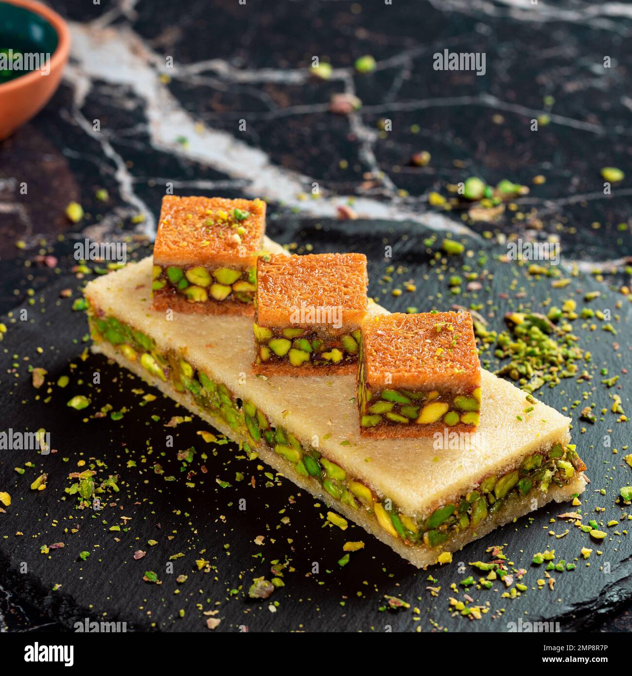 Kunafa jordan hi-res stock photography and images - Alamy