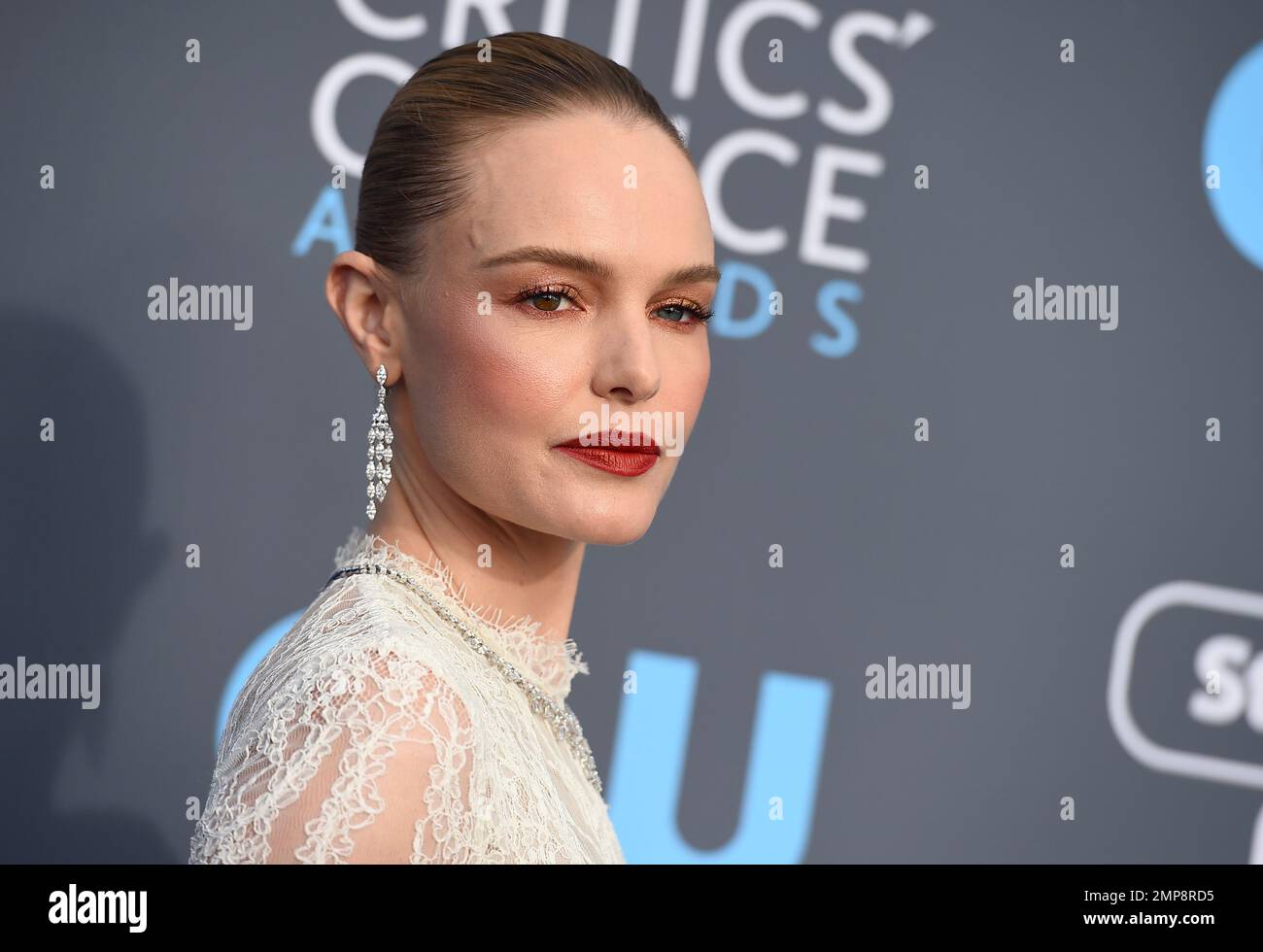 Kate Bosworth arrives at the 23rd annual Critics' Choice Awards at the ...