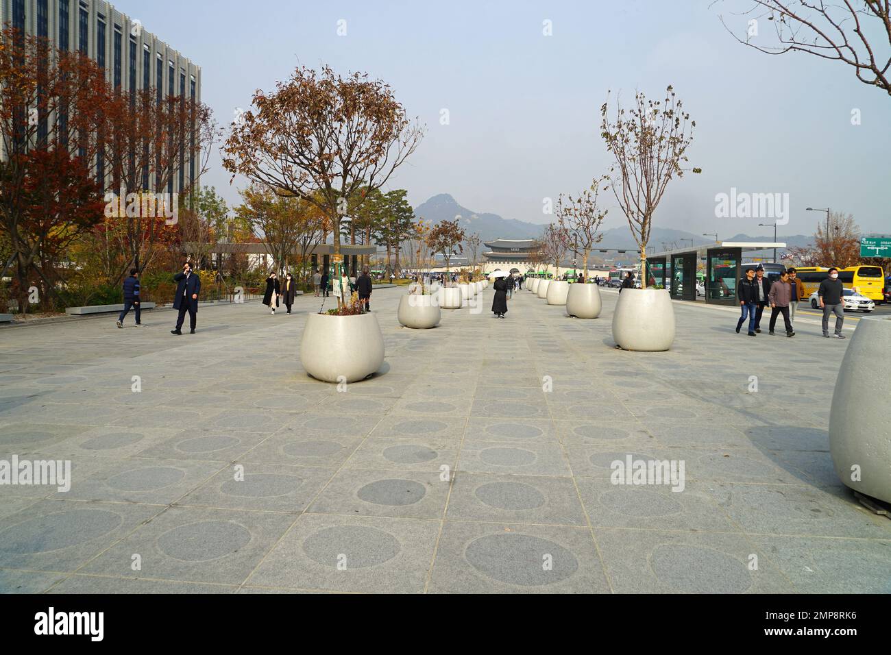 Gwanghwamun Square, Seoul, South Korea Stock Photo - Alamy