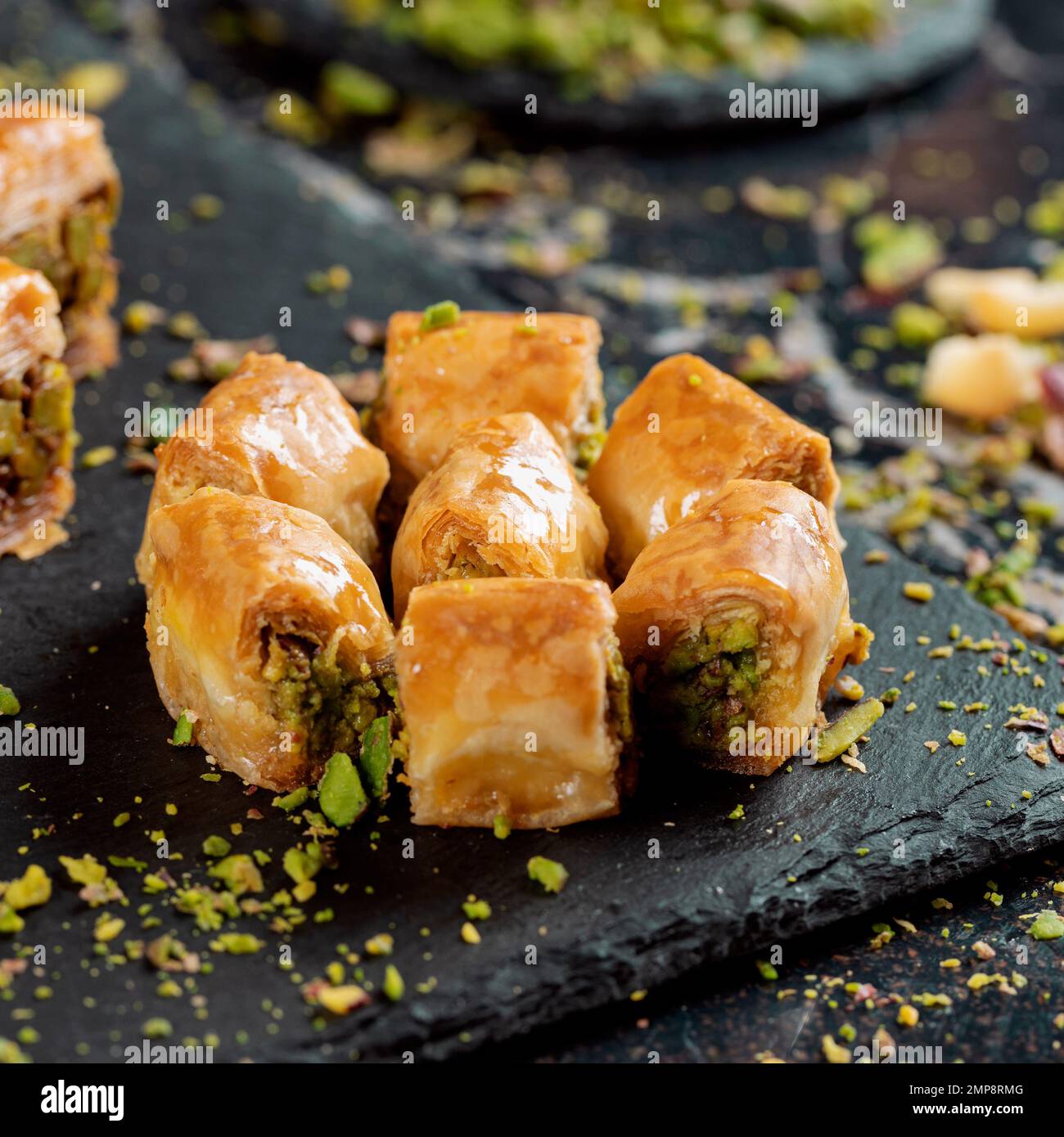 Kunafa jordan hi-res stock photography and images - Alamy