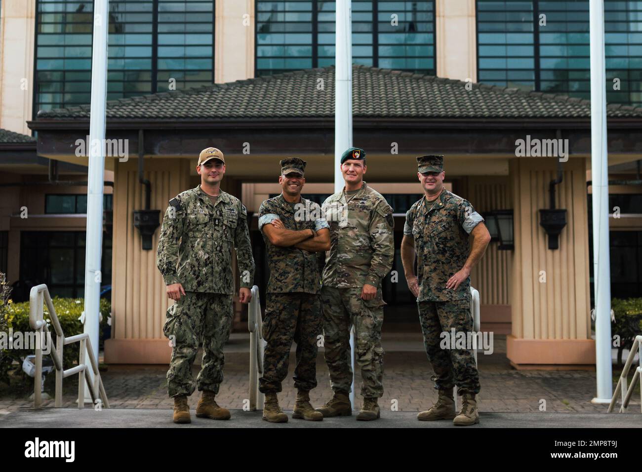 U.S. Marine Corps Lt. Col. Matthew Schultz, an operations planner, and ...