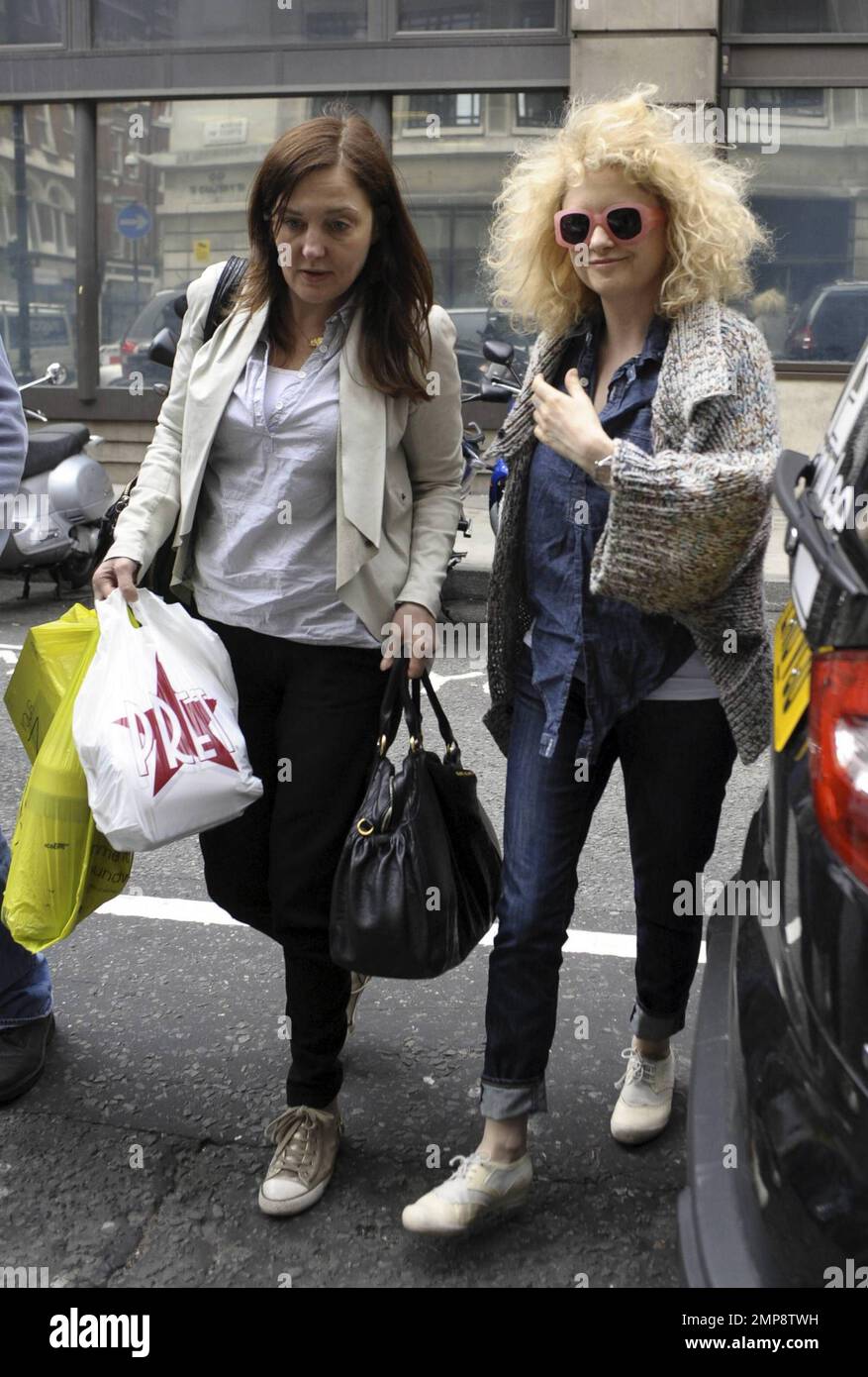 English singer/songwriter Alison Goldfrapp pays a visit to the BBC in ...