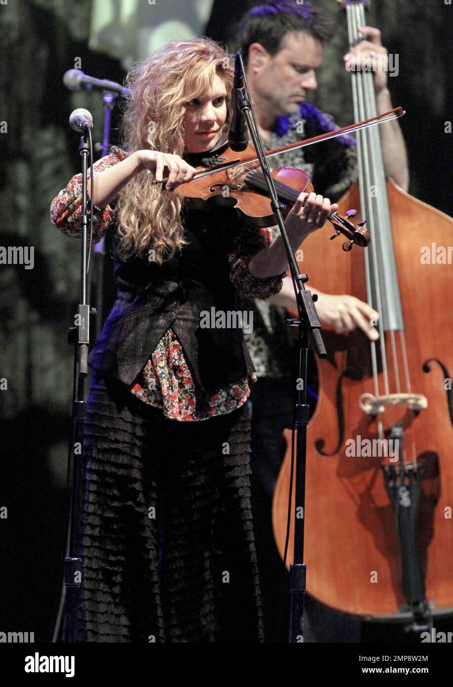 Alison Krauss of Alison Krauss and Union Station performs in concert at ...