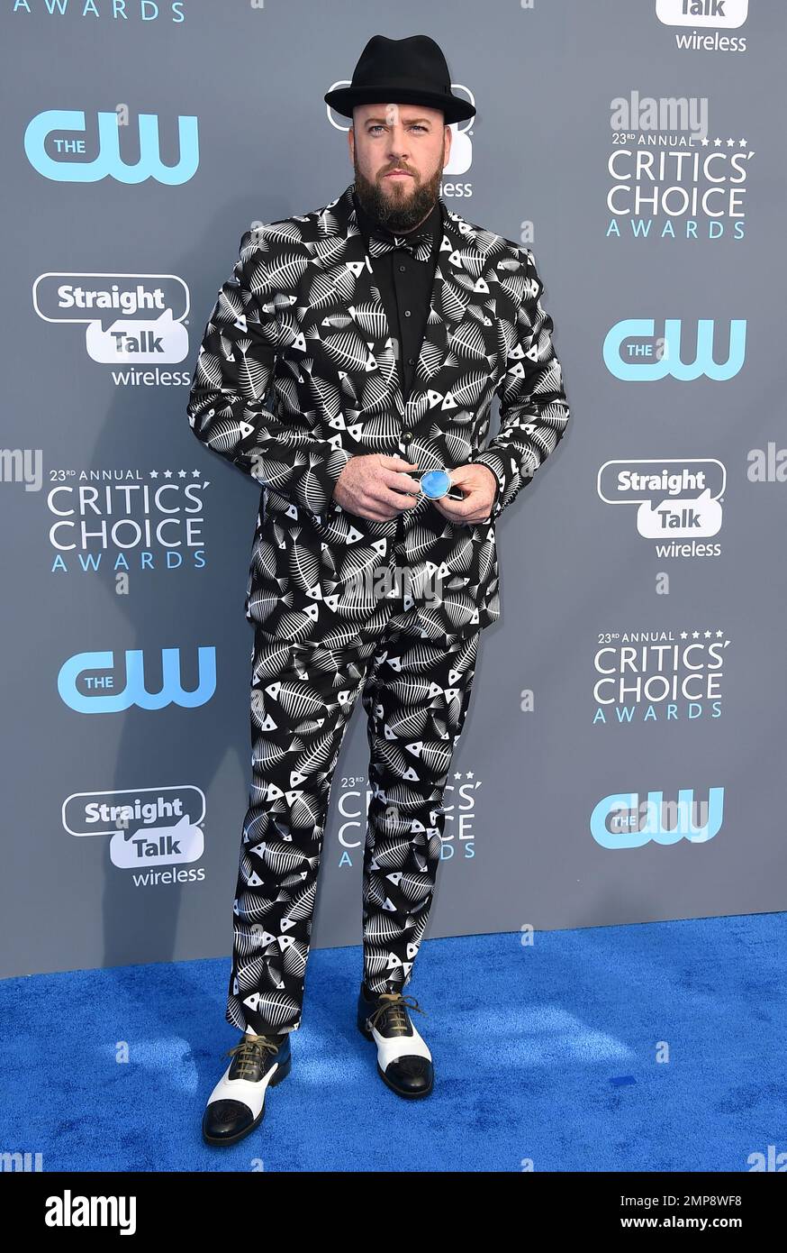 Chris Sullivan arrives at the 23rd annual Critics' Choice Awards at the ...
