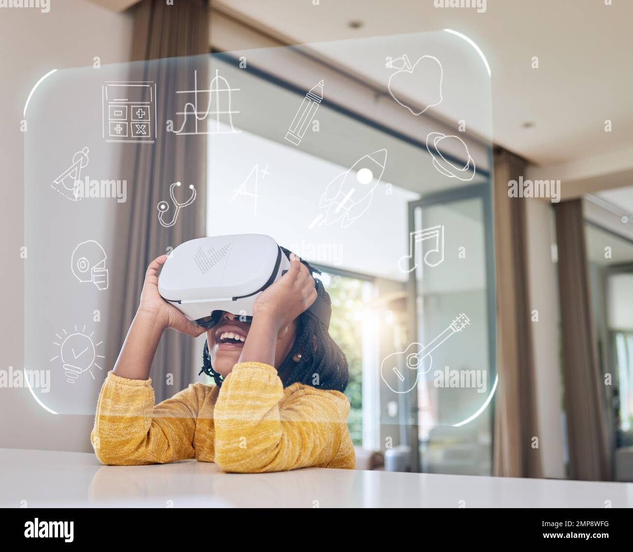 Child studying display hi-res stock photography and images - Alamy