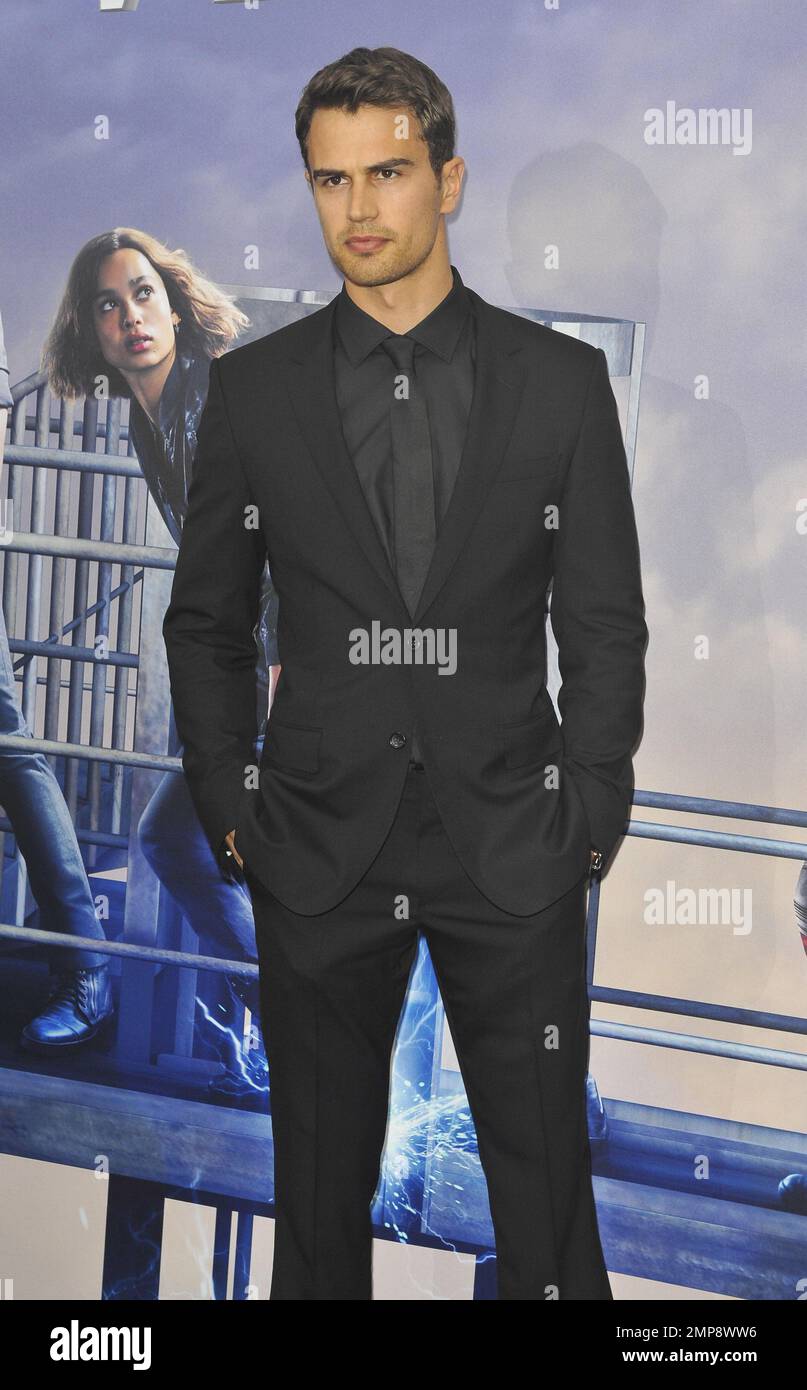 Theo James at the The Divergent Series: Allegiant film premiere in New ...
